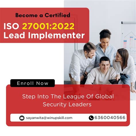 Iso27001 Leadimplementer Cybersecurity Informationsecurity… Sayanwita G