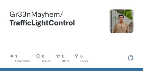 Github Gr Nmayhem Trafficlightcontrol