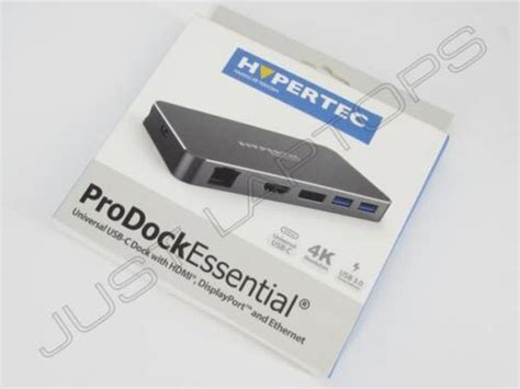Neu Einzelhandel Box Hypertec Hyp Usbcpd E3 Prodock Essential Usb C Dock 4k Hdmi Ebay
