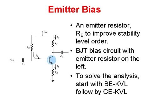 BJT Biasing Circuit FixedBase Bias Litar Pincangan Tetap