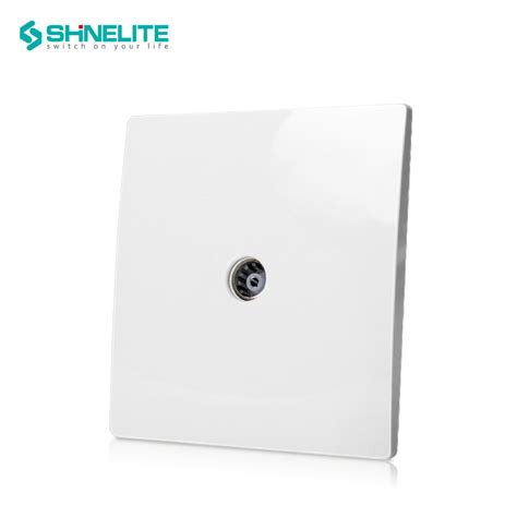 2022 New Curve Design Switch Socket Satellite Controller Electrical Switch Wall Switch And