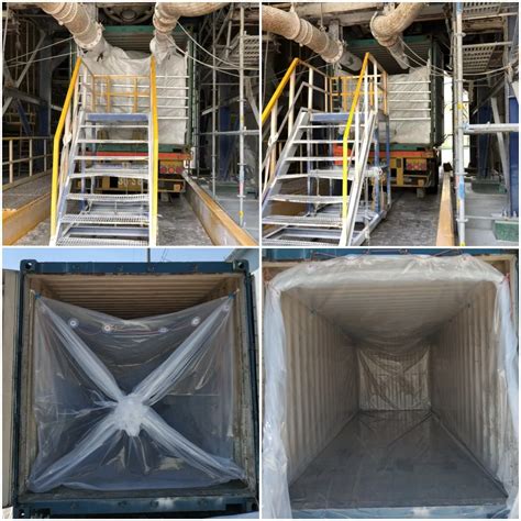 20ft Container Liner Pe Dry Bulk Bag For Food Transport