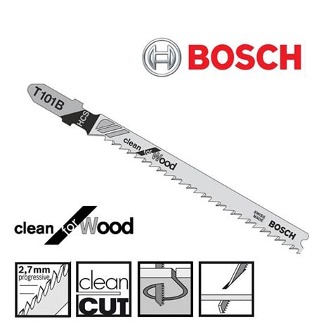 BOSCH T101B JIGSAW BLADES – NIS Tools