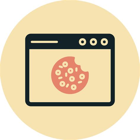 Web Cookies Vector Icon 38764014 Vector Art At Vecteezy