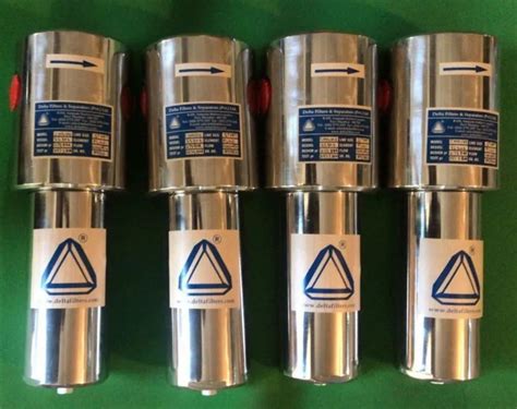 Borosilicate Micro Glass Fibre Silver Stainless Steel Cng Filter For