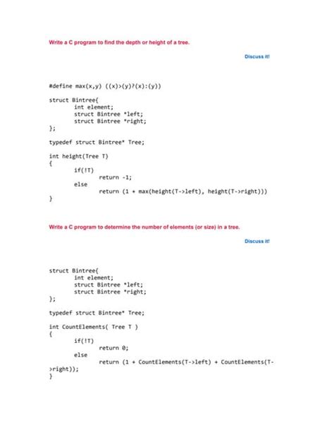 Binary Tree Pdf