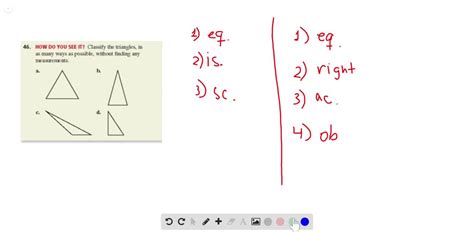 solved how do you see it in as many ways as possible classify each