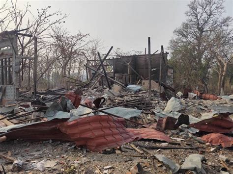 စဉ့်ကူးမြို့ကို စစ်ကောင်စီက ၄ ရက်အတွင်း ၂ ကြိမ် လေကြောင်းက တိုက်ခိုက် Bur Mizzima Com