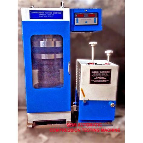Digital 2000 Kn Semi Automatic Compression Testing Machine At Rs 128500