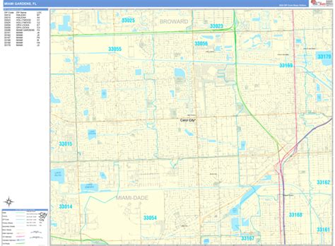 Maps Of Miami Gardens Florida