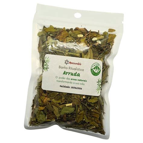Banho De Arruda Erva 100 Narural Macumbis