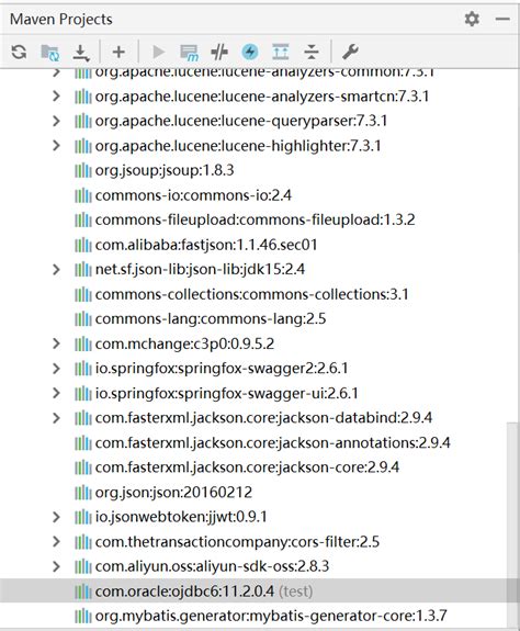 Oracle Mybatis Generator Java Lang Classnotfoundexception Oracle Jdbc Driver Oracledriver