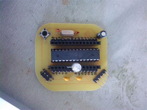 Arduino最小系统之手工制板流程