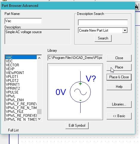 AC Circuits Analysis In PSpice Tutorial 6