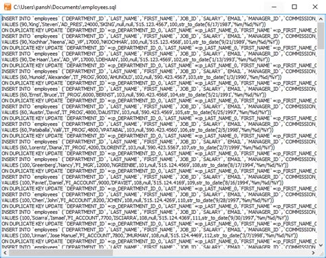 export visual foxpro table to sql file for upseting