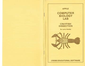Cross Educational Software Computer Biology Lab Crayfish Manual Free