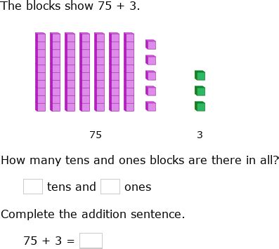 IXL Use Models To Add A Two Digit And A One Digit Number Without Regrouping Grade Math