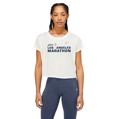 2026 Asics Los Angeles Marathon Asics Womens Nagare Short Sleeve Te