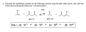 Answered: 3. Calculate the equilibrium constant… | bartleby