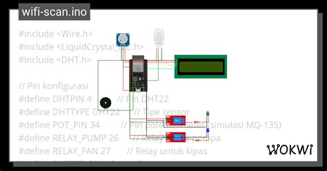 Kumbung Jamur Wokwi Esp32 Stm32 Arduino Simulator