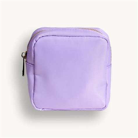 Patchify Pouch Mini Light Lavender Customize With Magnetic Patches