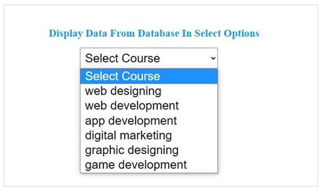 How To Fetch Data From Oracle Database In Php And Display In Html Table
