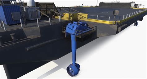 Landing Platform Drone Ship 3d Model Turbosquid 2032592