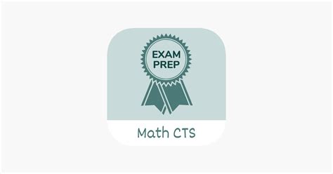 ‎math Cts Test On The App Store