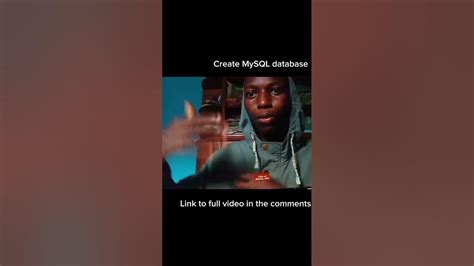 Create Mysql Database Mysql Database Php Youtube