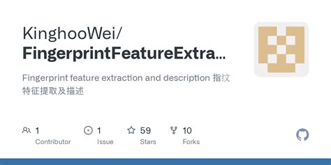 Github Kinghoowei Fingerprintfeatureextractionanddescription Fingerprint Feature Extraction