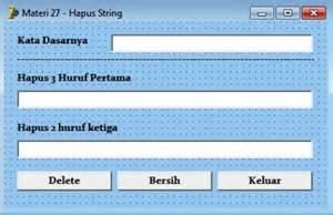 ANDRI MAULANA Fungsi Delete String Di Delphi