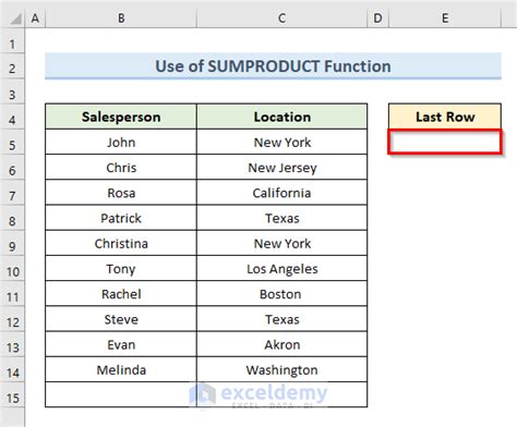 How To Use Excel Formula To Find Last Row Number With Data Easy Ways