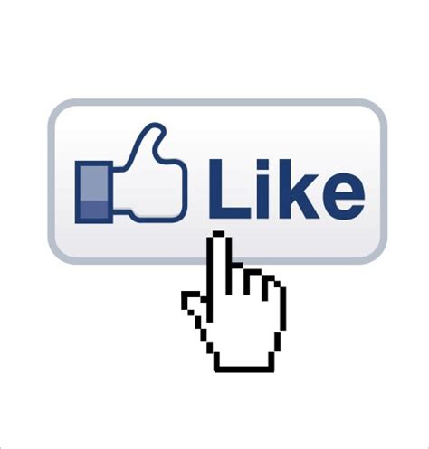 youtube like button royalty free vector image vectorstock