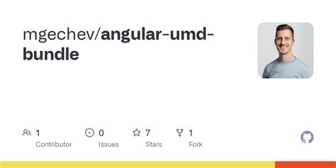 github mgechev angular umd bundle