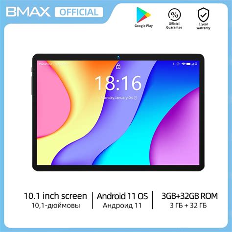 BMAX MaxPad I9 Plus Android 11 3GB RAM 32GB ROM 10 1 Inch Allwinner RK3566 Quad Core Type C Port
