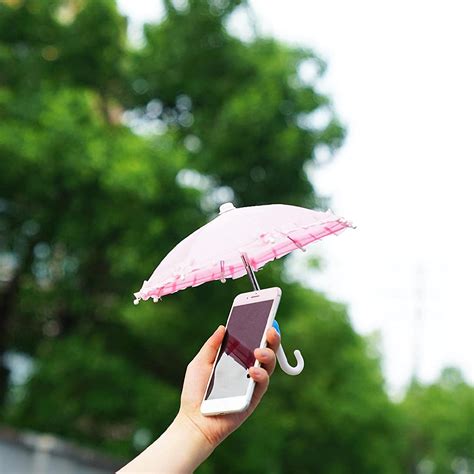 Anti Glare Suction Cup Phone Mini Umbrella Inspire Uplift