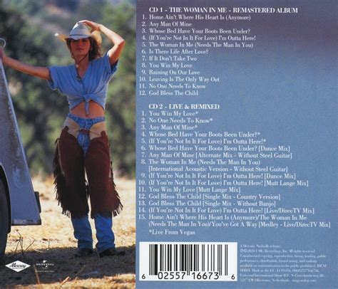 Shania Twain The Woman In Me Cd Diamond Edition Shania Twain