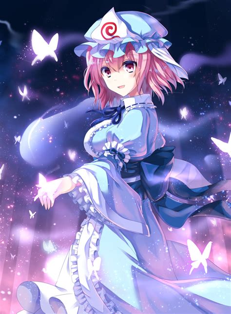 Saigyouji Yuyuko Touhou Drawn By Hayakawahayakawaillust Danbooru