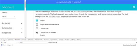 Checkbox Oncheck Event Doesnt Fire · Issue 10366 · Muimaterial Ui