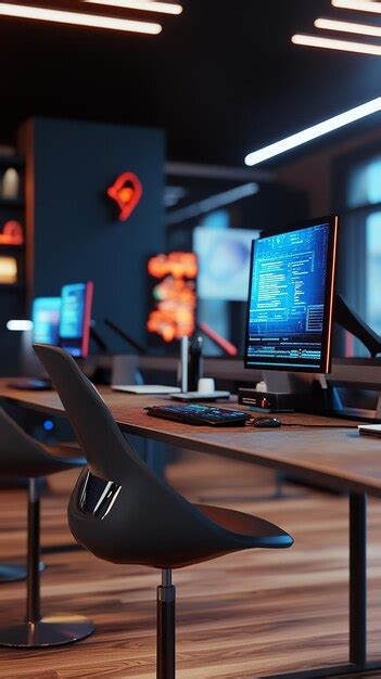 Quotnextgen Coding Lab With Cuttingedge Technologyquot Premium Ai Generated Image