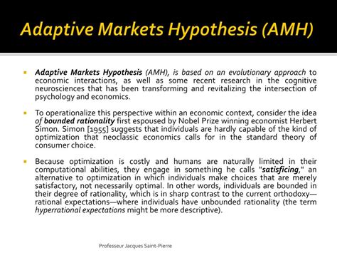 ppt the adaptive markets hypothesis market efficiency from an