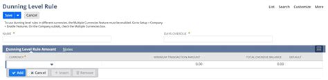 the netsuite dunning letters suiteapp suiterep