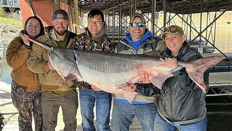 Largest Fish In Missouris Records Caught In Lake Of The Ozarks A 164