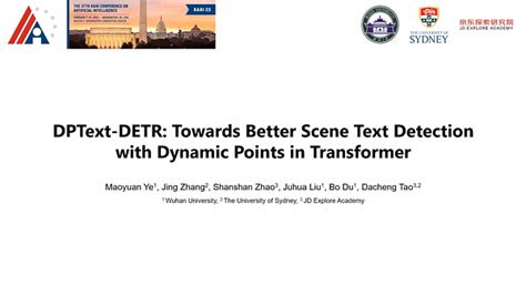 Underline Dptext Detr Towards Better Scene Text Detection With Dynamic Points In Transformer