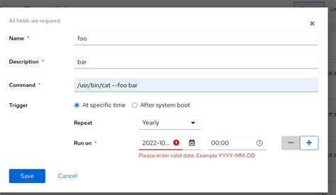 Add Minutely And Custom Options To Specific Time Trigger For Creating