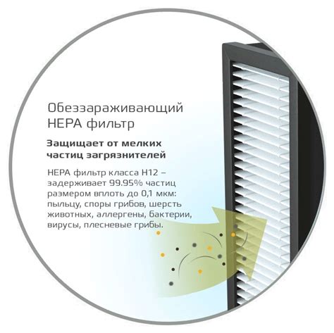 Фильтр Royal Clima Brezza H12 с карбоном