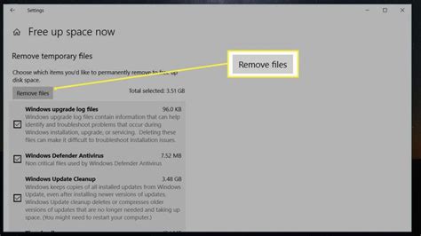 How To Use Free Up Space An Alternative To Disk Cleanup In Windows 10