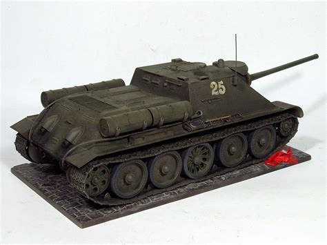 СУ-85 — Каропка.ру — стендовые модели, военная миниатюра