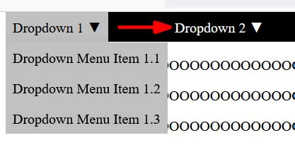 Html How To Avoid Of Menu Items Floating In Sticky Menu Panel With Dropdowns Made With CSS