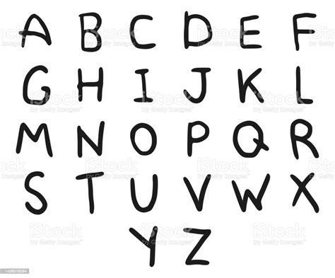 낙서 스타일의 편지 손으로 그린 알파벳 문자 벡터 클립 아트 0명에 대한 스톡 벡터 아트 및 기타 이미지 0명 개체 그룹 낙서 드로잉 Istock